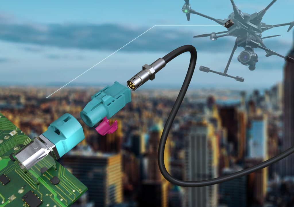 Commercial Drones Lift Off with Lightweight Interconnects