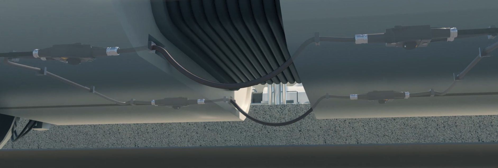 New Rail Connectors for Energy Distribution for Rail Vehicles