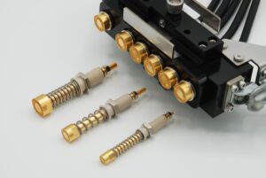 What are butt contacts and high-current probes?