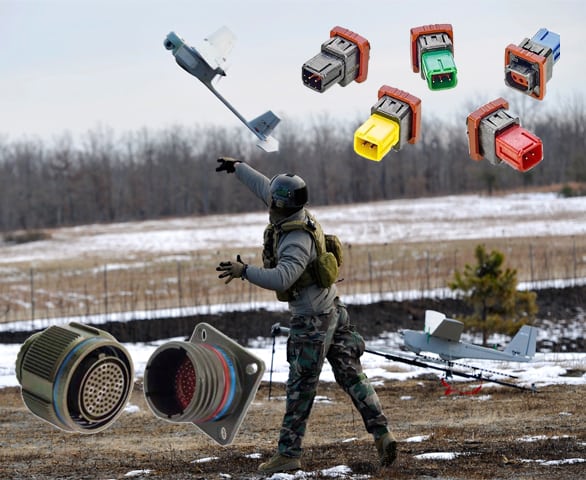 Mil/Aero Connectors Lighten Up for Small UAVs - Connector and Cable ...